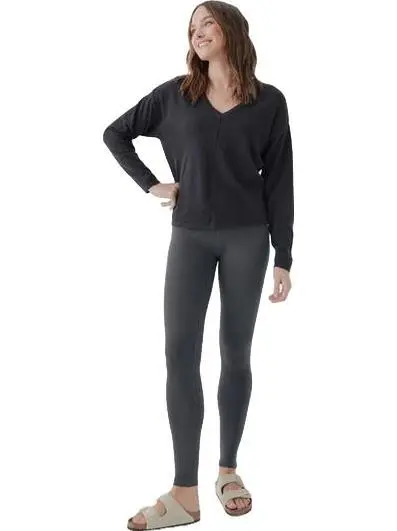PACT Purefit Legging Made With Organic Cotton - Storm