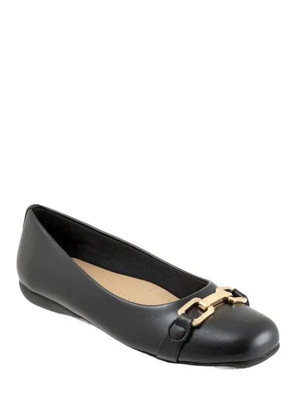 Trotters Sadie Flat - Black