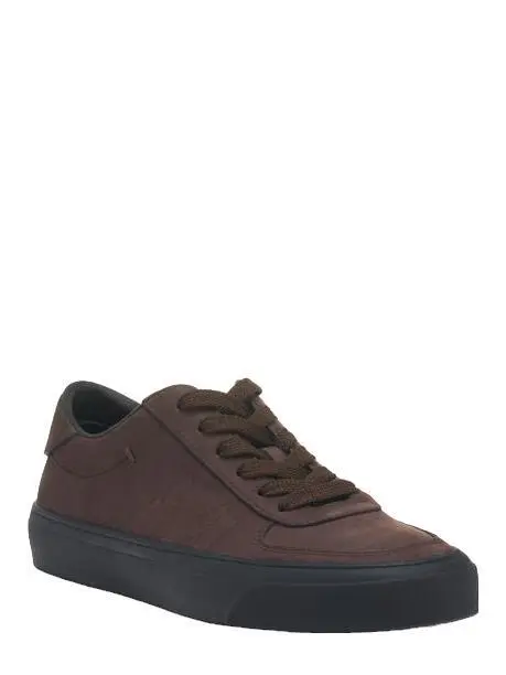 Moncler Monclub Nubuck Sneakers - Coffee Bean