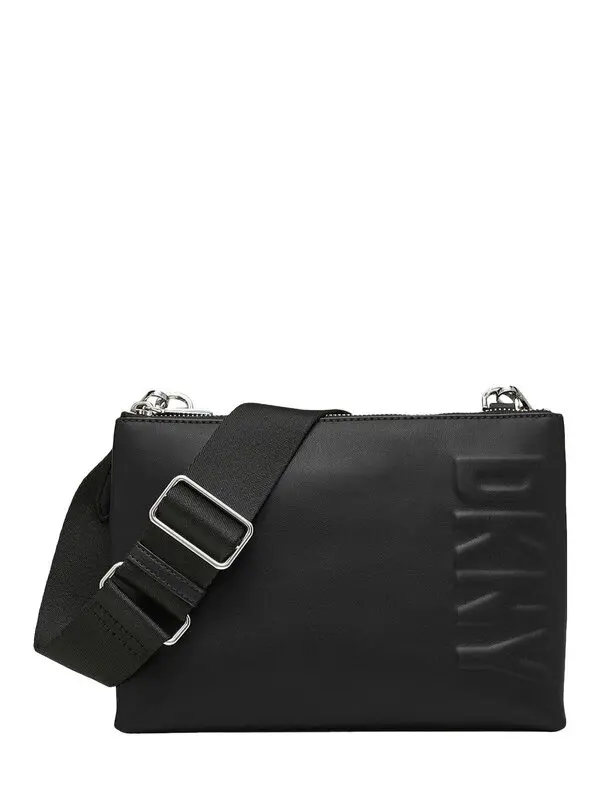 Dkny Tinsley Crossbody Bag - Black/silver
