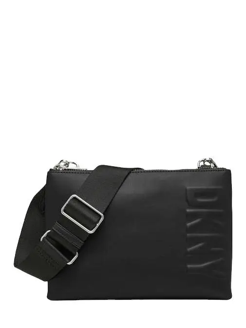 Dkny Tinsley Crossbody Bag - Black/silver