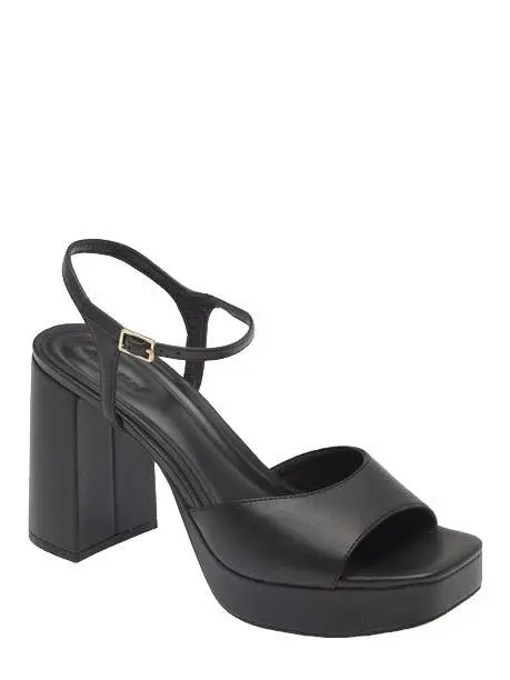 OPEN EDIT Whitney Block Heel Sandal - Black