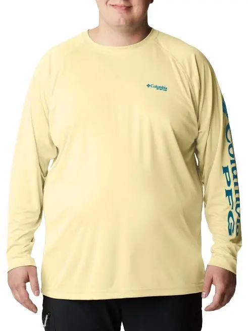 Columbia Big & Tall Terminal Tackle Shirt - Lemon Wash