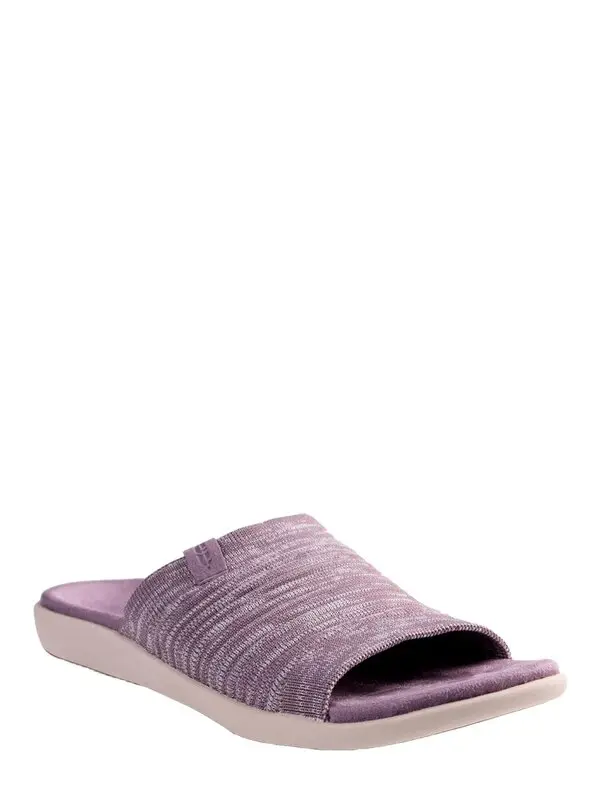 REVITALIGN Vanessa Slide Sandal - Elderberry