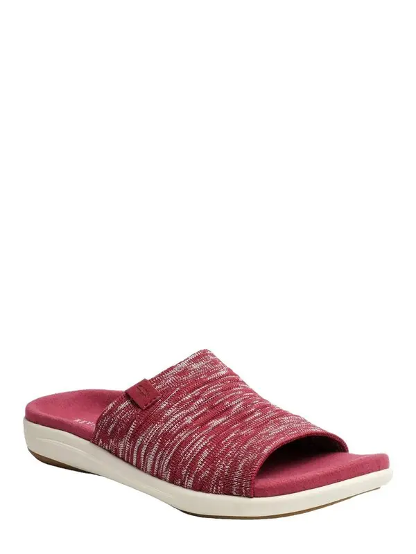 REVITALIGN Vanessa Slide Sandal - Rumba Red