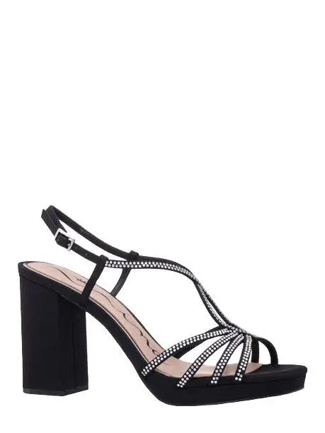 Nina Summer Slingback Platform Sandal - Black