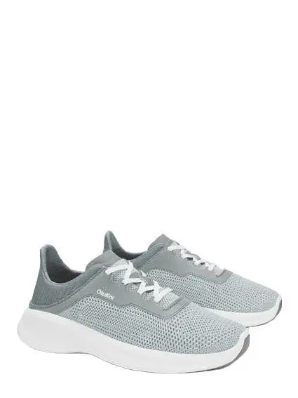 Olukai Island Hopper Sneakers - Cloud Grey / Poi