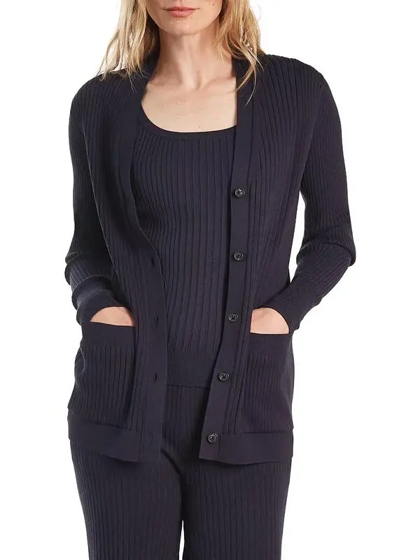 OYUN Oxford Cardigan - Midnight