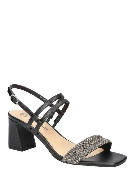 BELLA VITA Majesty Slingback Sandal - Black