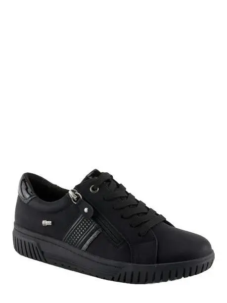 SPRING STEP SHOES Jamia Water Resistant Sneaker - Black