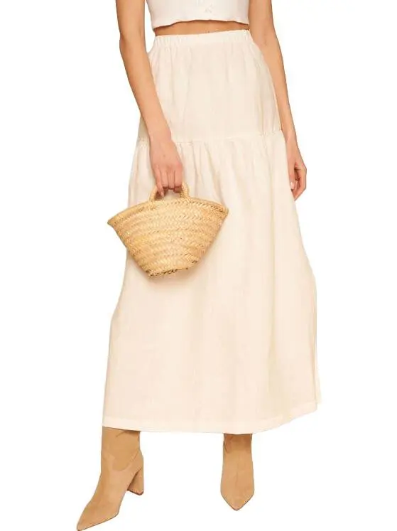 WHIMSY + ROW Millie Skirt - Coconut