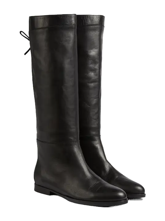 LK BENNETT Cassandra Knee High Boot - Black