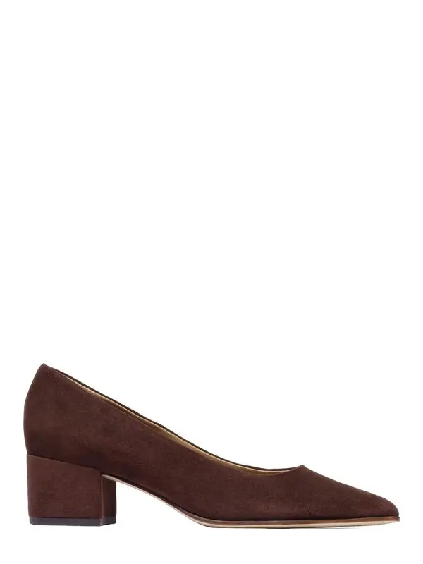 Bernardo Millie Block Heel Pump - Espresso