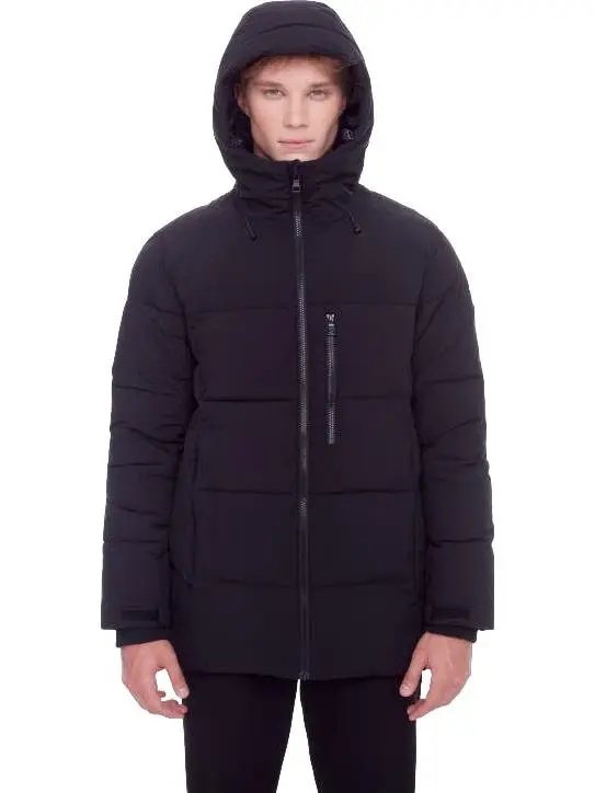 ALPINE NORTH Mid-weight Quilted Puffer Jacket - Black