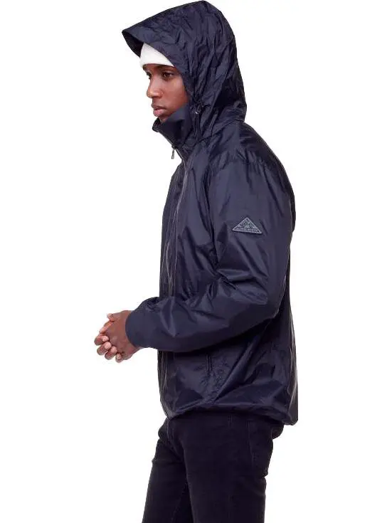 ALPINE NORTH Stewart Recycled Ultralight Windshell Jacket - Black