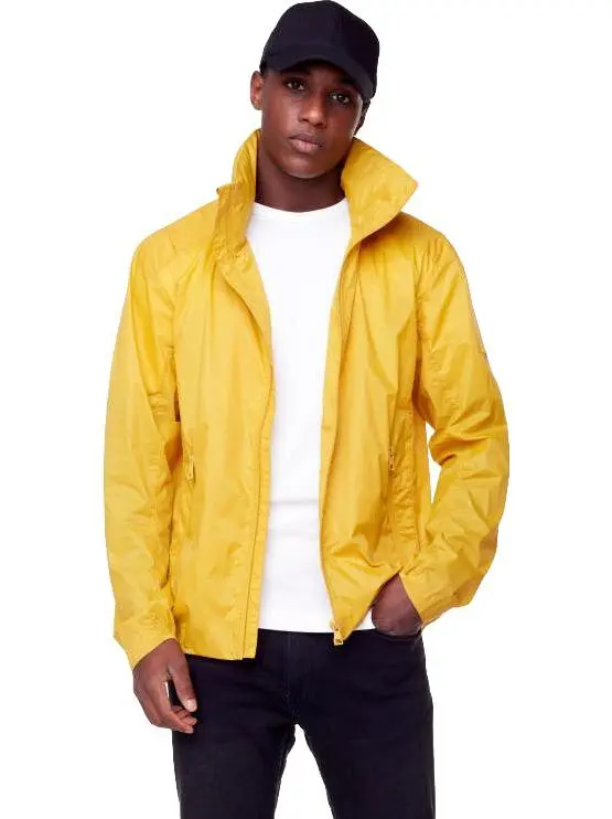 ALPINE NORTH Stewart Recycled Ultralight Windshell Jacket - Yellow