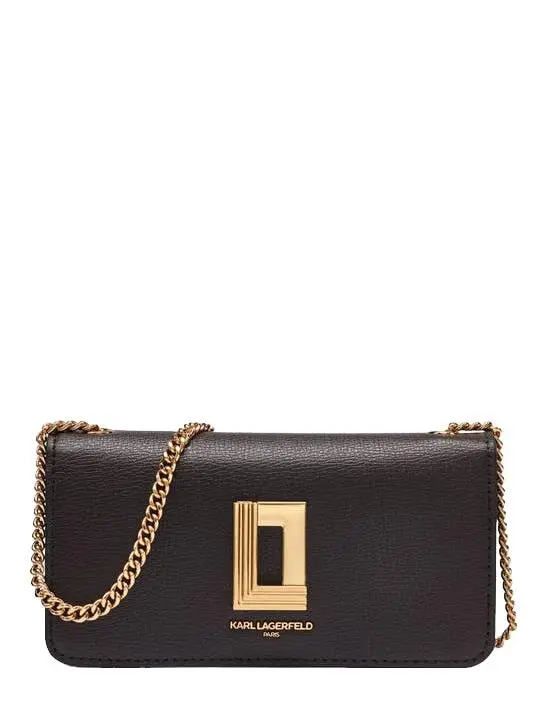 Karl Lagerfeld Paris Kosette Shoulder Bag - Fudge