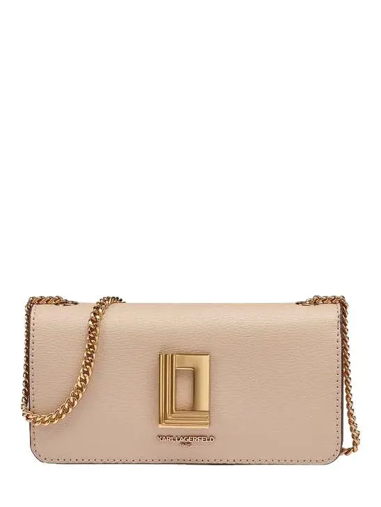 Karl Lagerfeld Paris Kosette Shoulder Bag - White Pepper