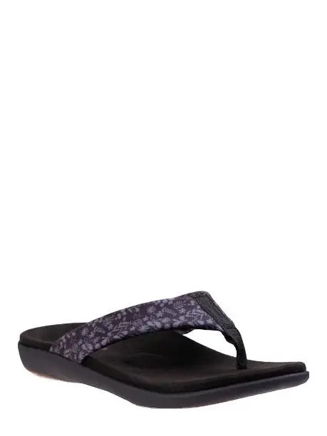 REVITALIGN Euphoria Flip Flop - Black