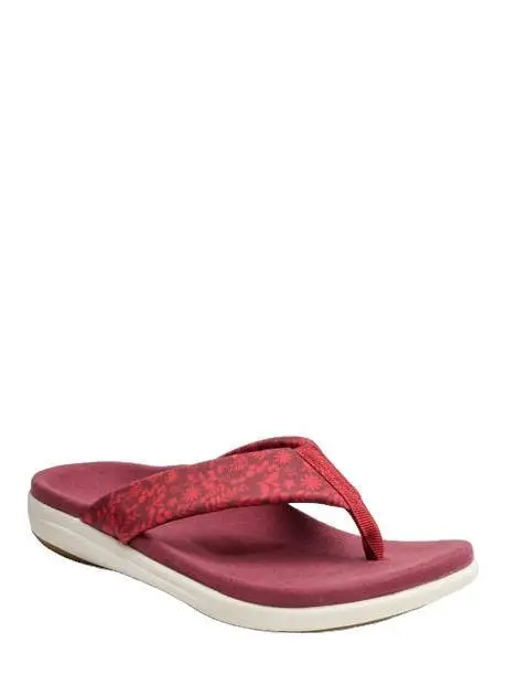REVITALIGN Euphoria Flip Flop - Rumba Red