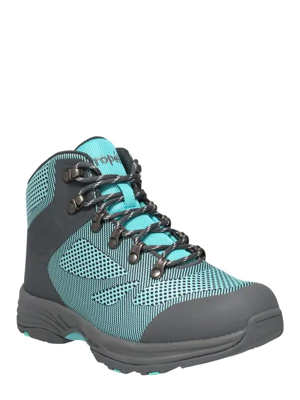 PROPET Conni Water Resistant Hiking Boot - Aqua/grey
