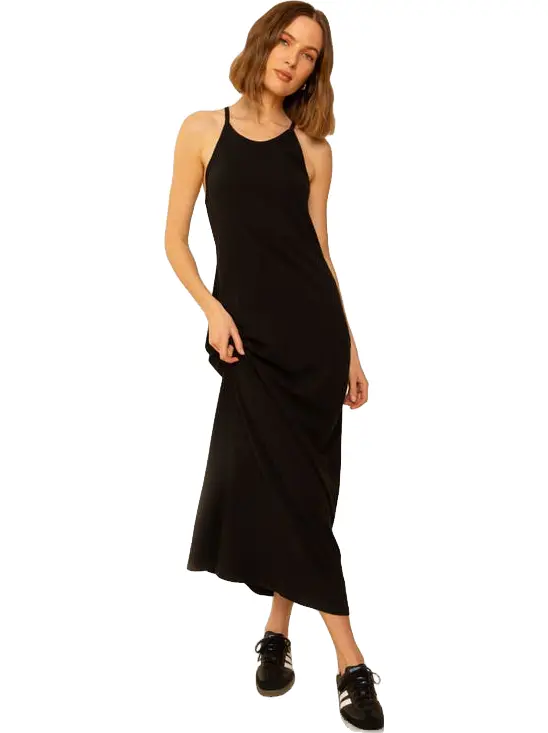 WHIMSY + ROW Blake Tank Maxi Dress - Black
