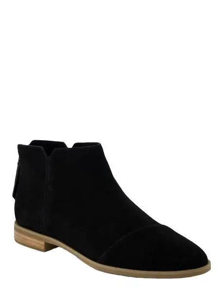 Toms Rylie Cap Toe Bootie - Black
