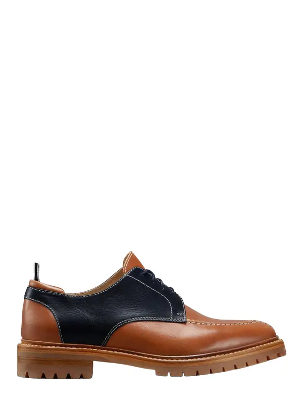 Thom Browne Leather Derby Shoes - Brown