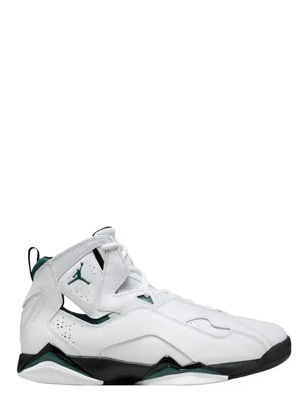 JORDAN True Flight High-top Sneakers - White/black/oxidized Green