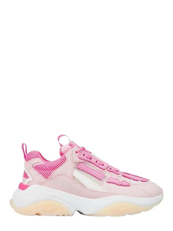Amiri Bone Runner Light Sneakers - Light Pink/white