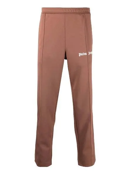 Palm Angels Side Stripe Track Pants - Brown
