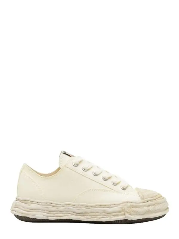 Mihara Yasuhiro Peterson 23 Og Sole Canvas Low Top Sneakers - White