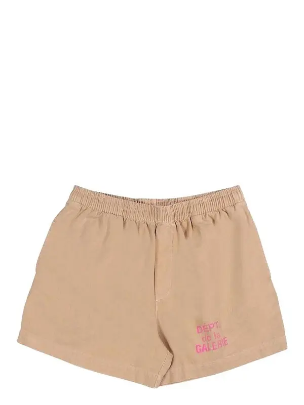 GALLERY DEPT. French Logo Zuma Shorts - Cream