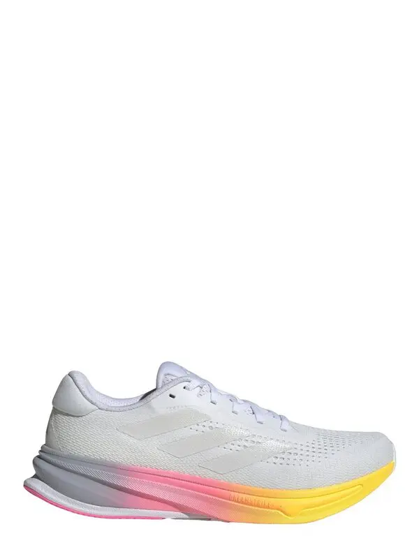 Adidas Supernova Rise Athletic Sneakers - Cloud White/crystal White/lucid Pink