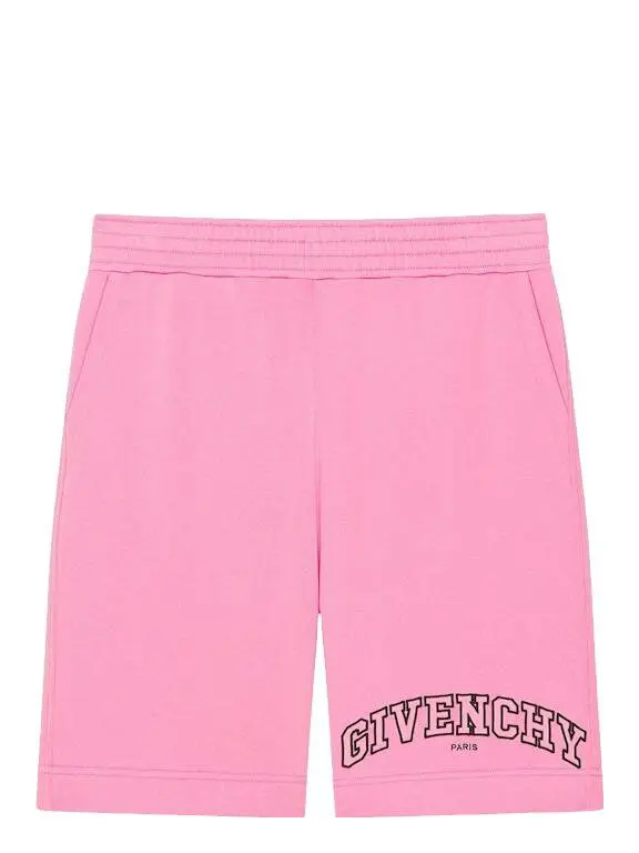 Givenchy Monogram Logo Shorts - Pink