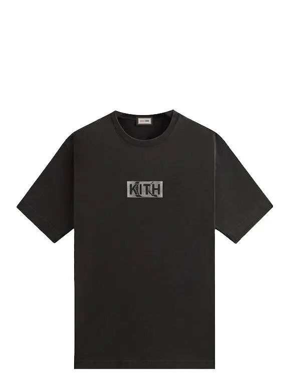Kith X Marvel Silver Surfer Vintage Tee Shirt - Black