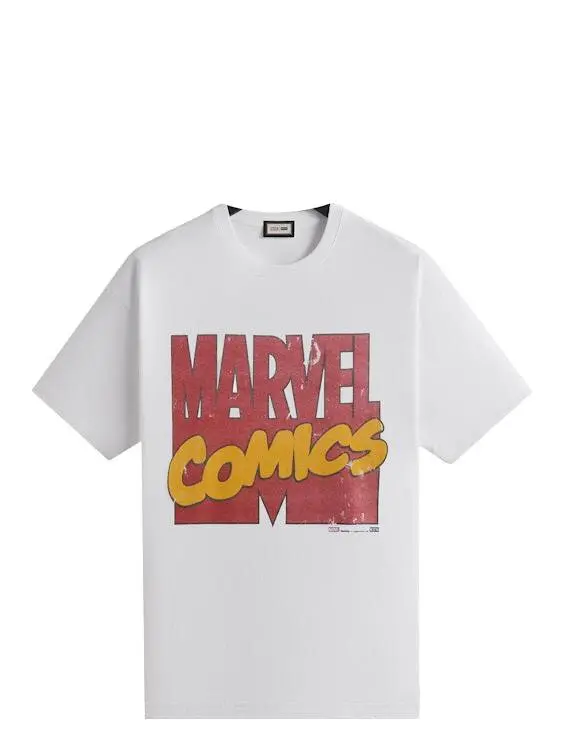 Kith X Marvel Comics Vintage Tee Shirt - White