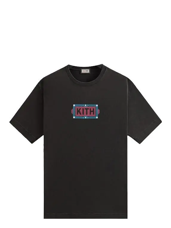 Kith X Marvel Galactus Vintage Tee Shirt - Black