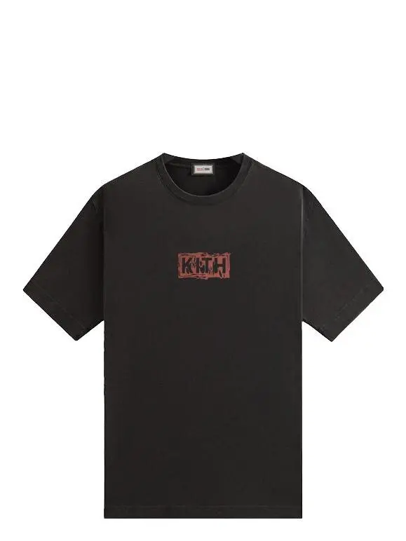 Kith X Marvel Carnage Vintage Tee Shirt - Black