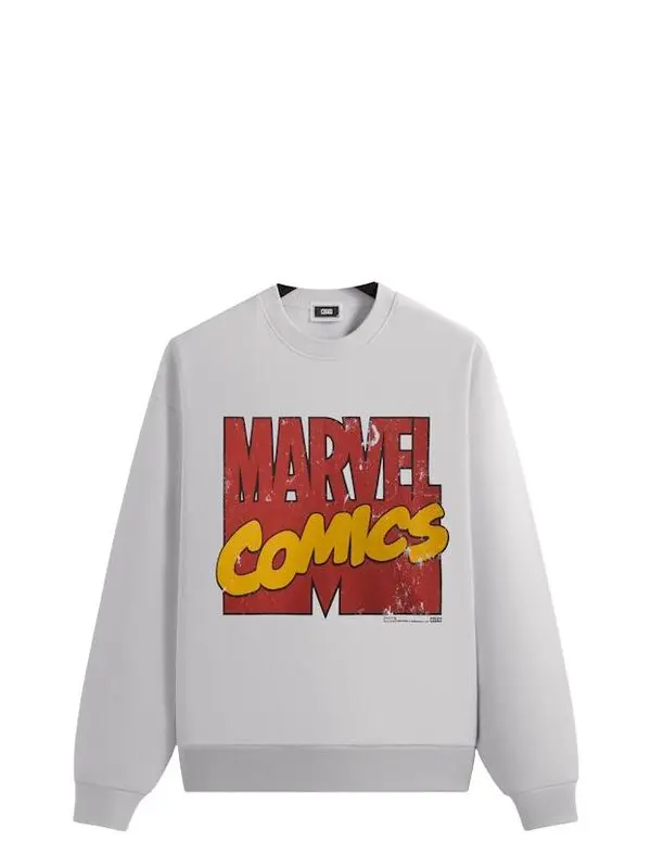 Kith X Marvel Comics Vintage Nelson Crewneck Sweatshirt - White