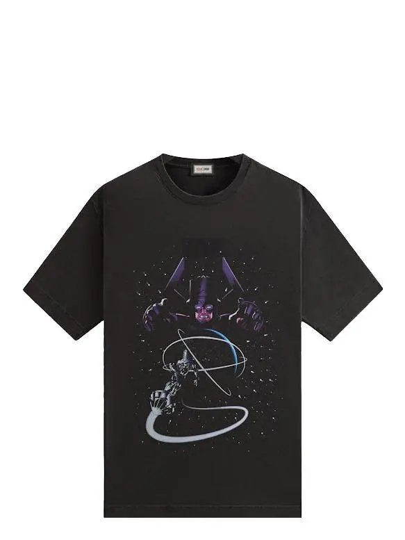 Kith X Marvel World Destroyer Vintage Tee Shirt - Black