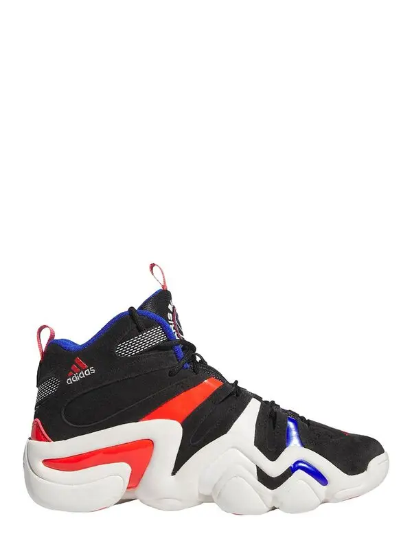 Adidas Crazy French Basketball Sneakers - Core Black/cloud White/bright Red