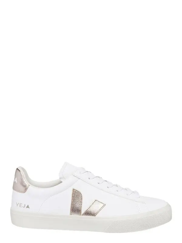 VEJA Campo Low Chromefree - White/platine