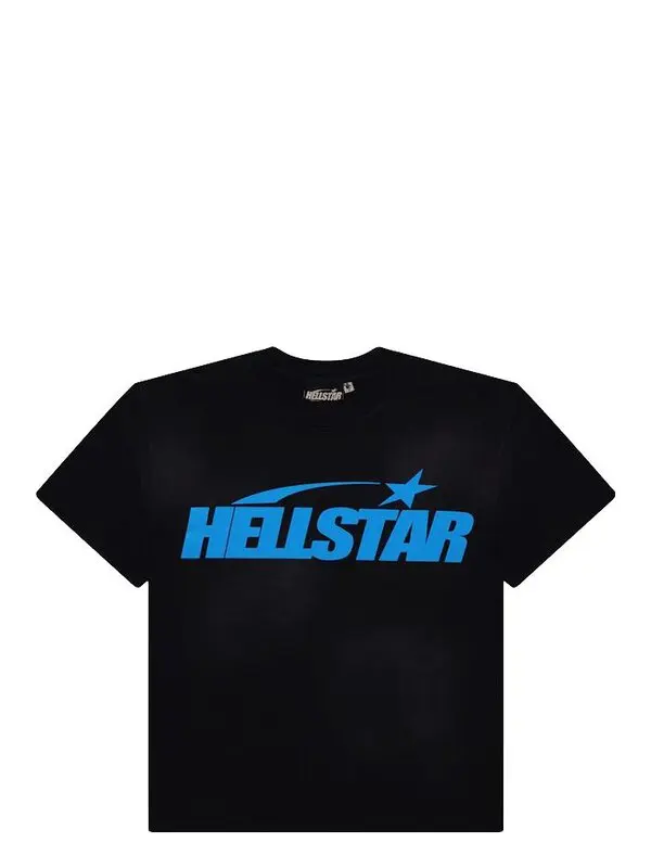 HELLSTAR Classic T-shirt - Black/blue