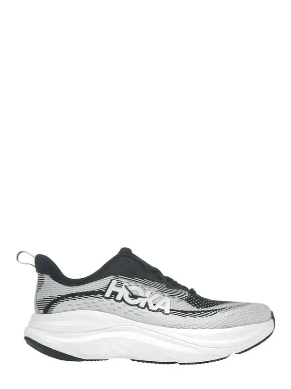 Hoka One One Skyflow Athletic Sneakers - Black/white