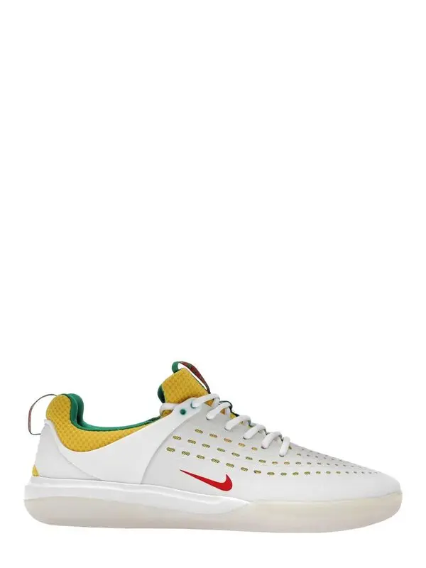Nike Zoom Nyjah 3 Sneakers - Summit White/tour Yellow/lucky Green