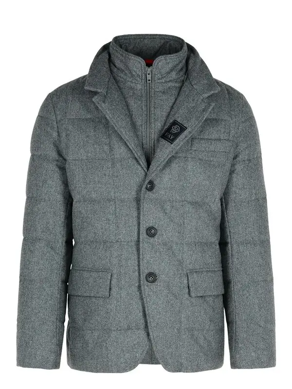 FAY Virgin Wool Jacket - Grey