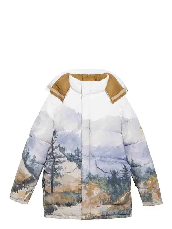 Gucci X The North Face Down Jacket - Trail Print