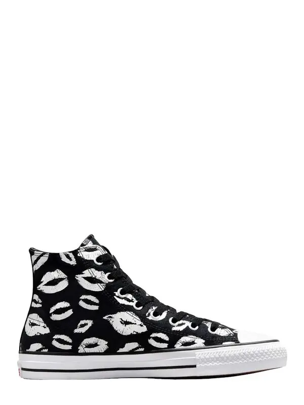CONVERSE Chuck Taylor All Star Pro Hi Lips Rock 'n' Roll Kisses - Black/white/red