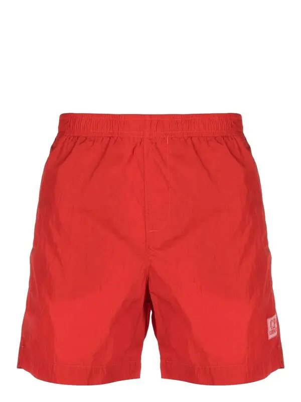 C.P. COMPANY Chrome Swim Shorts - Fiery Red